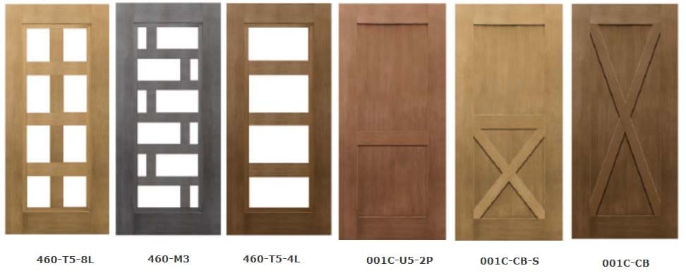 Options Galore for Modern Doors - Iron Crafters, LLC